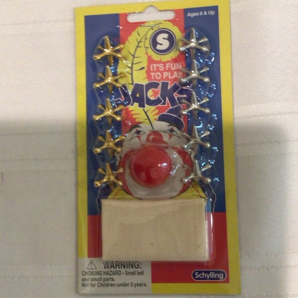 Schylling | Toys | Schylling Jacks Game Set With Red Ball | Poshmark